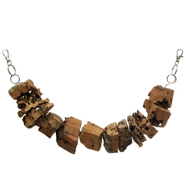 メーカー：(株)リーフ Leaf Corp こわして楽しいコルクブランコ　鳥用おもちゃ　小型インコ　4582645949037　リーフコーポレーション　リーフコーポ　リーフ　ＬＥＡＦ　Corp　necoyama工房　鳥　おもちゃ　玩具　バー...