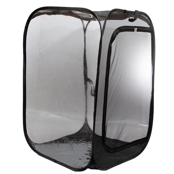 メーカー：(株)リーフ Leaf Corp 折りたたみ式ケージ　Ｌ　５９×６１×９１ｃｍ　4582645950323　ｋｓｚｋ　hw1fnslist　爬虫類　飼育　ケージ　メッシュケージ　カメレオン　昆虫　飼育ケージ　飼育ケース　鳴き虫　樹...