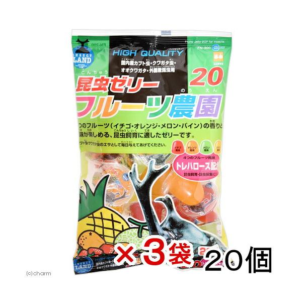 メーカー：マルカン ▲昆虫用品　飼育用品　０３エサ　１６ｇゼリー　カブト・クワガタ・用品　昆虫用ゼリー・餌　marukan　_insect　jellies16　4906456510352　セット　マルカン　昆虫ゼリー　フルーツ農園　２０　カ...