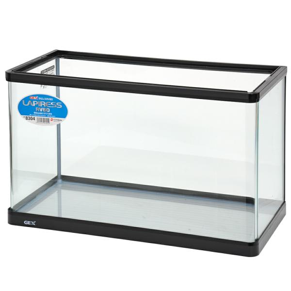 メーカー：ジェックス sfset　_aqua　GEX　アクア用品　水槽　単体　６０ｃｍ　ジェックス　ラピレス　ＲＶ６０　水槽本体　６０×３０×３６ｃｍ　ゼニガメ用品　器具　tachiage水槽単体Ｄ　金魚用水槽　水槽単体熱帯魚0108　エビ...