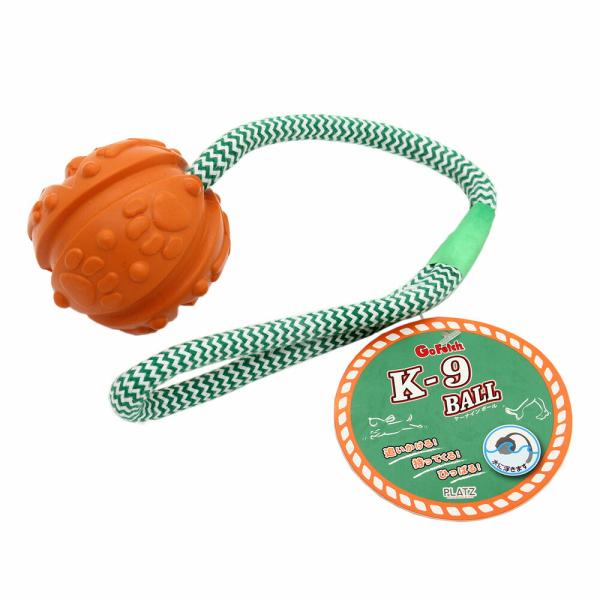 メーカー：プラッツ _dog　プラッツ　Ｋ−９　ボール　Ｍ　オレンジ　4979007101514　20190601　ＧＢＮＭ　犬用品　犬　いぬ　おもちゃ　ケーナイン　ＰＬＡＴＺ　ＧｏＦｅｔｃｈ　ゴーフェッチ　ＰＺ１０１５１　Go　Fetch...