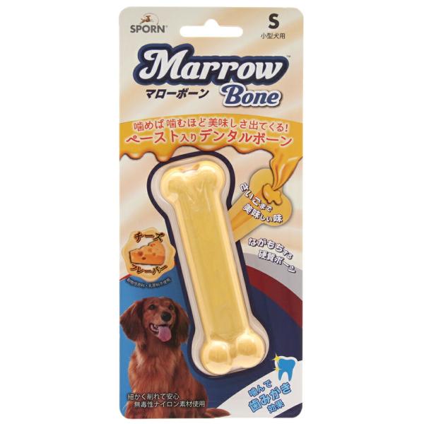 メーカー：プラッツ _dog　プラッツ　SPORN　マローボーン　S　チーズフレーバー　0708443438106　SP48310　20191226　GBNM　犬用品　おもちゃ　ザ　スポーツ　カンパニー　The　Company　PLATZ　...