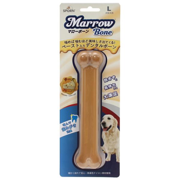 メーカー：プラッツ プラッツ　SPORN　マローボーン　L　チーズフレーバー　0708443458104　SP45810　20191224　GBNM　犬用品　おもちゃ　ザ　スポーツ　カンパニー　The　Company　PLATZ　チーズ　チ...