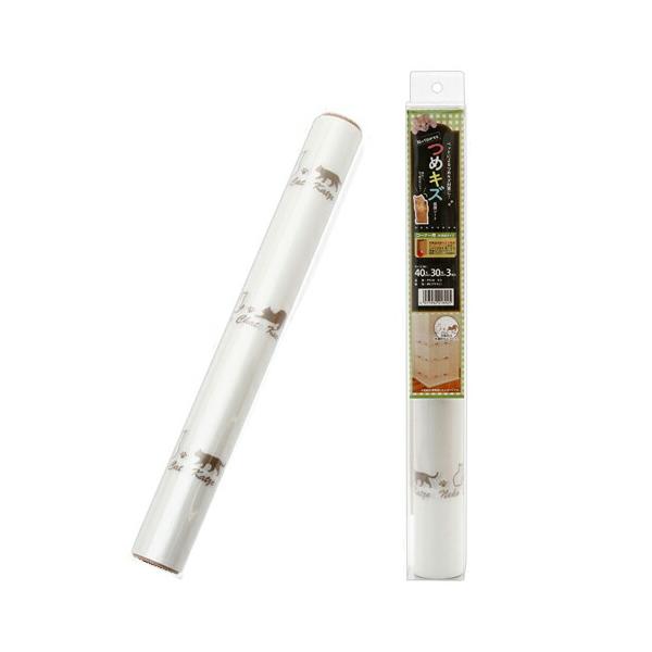 _dog　_neko　4977932218925　ツメ傷　つめキズ保護シート　吸着タイプ　４０×３０ｃｍ　３枚入り　PTS-01　CL　猫用品　犬用品　いたずら防止　しつけ用　ペット用　つめとぎ防止　保護　爪とぎ　防止シート　ふすま　賃貸　...