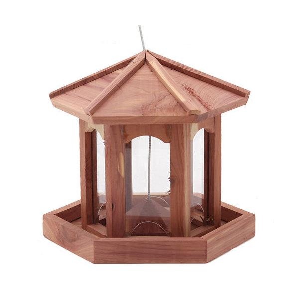 メーカー：ペッズイシバシ クオリス　野鳥の餌台　Ｎｏ．３　4970620020107　28282　20171224　YMYM　KEIRYOU　鳥　餌台　エサ台　野鳥　小鳥　木製　吊り下げ　ペッズイシバシ　屋外　小動物　バードウォッチング　観...