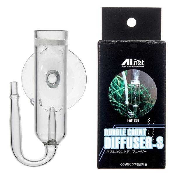 メーカー：ＡＩネット アクアリウム用品　アクア用品　ＣＯ２機器　拡散器／ミキサー　ＡＩネット　バブルカウントディフューザーＳ　リーフＣＯ２　おすすめ　器具　aqapic13　solzor12　chcal51　4516641634048　Ai...