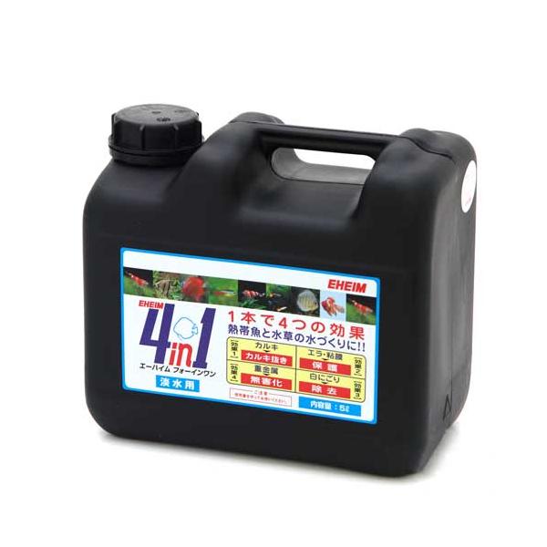 メーカー：ＥＨＥＩＭ アクアリウム用品　アクア用品　調整剤　バクテリア　複合タイプ　ＥＨＥＩＭ　エーハイム　４ｉｎ１　４イン１　フォーインワン　５リットル　黒ボトル　4　in　1　pSFYJEJF_tnks　4008239220042　Px...