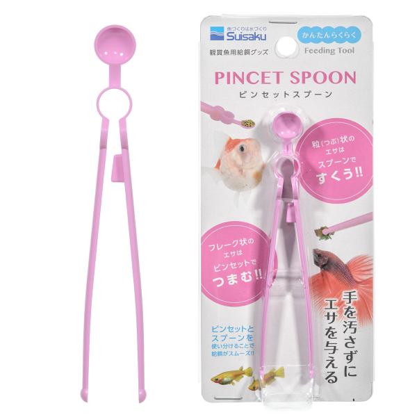 メーカー：水作 アクアリウム用品　_aqua　金魚　メダカ　アクア用品　餌　給餌器　水作　ピンセットスプーン　その他　器具　アカハライモリ　イモリ　給餌　ピンセット　小型　マダライモリ　アメイボイモリ　opa2_delete　y22m01