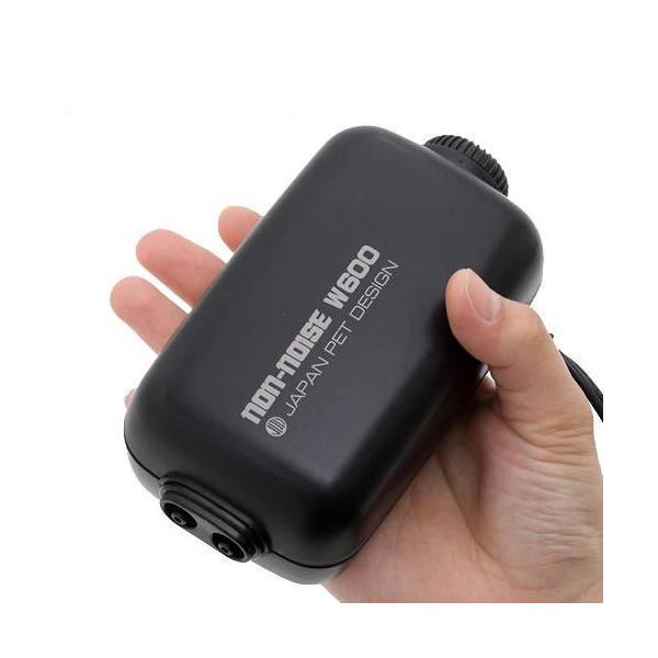 メーカー：日本動物薬品 アクアリウム用品　アクア用品　エアレーション　エアーポンプ　日動　ノンノイズ　Ｗ６００　w600series　日動エアポンプ単体　器具　Ｗ−６００　4975677010736　nichido_airpump　opa2...