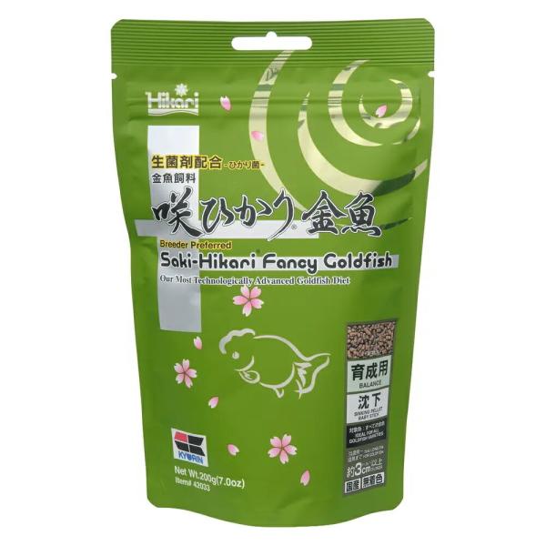 メーカー：キョーリン アクアリウム用品　金魚・メダカ　咲ひかり　餌　キョーリン　金魚用飼料　器具　金魚・鯉専用　咲ひかり金魚　kingyosukui　キョーリンひかりシリーズ　育成用　沈下　２００ｇ　金魚　_aqua　49716184203...