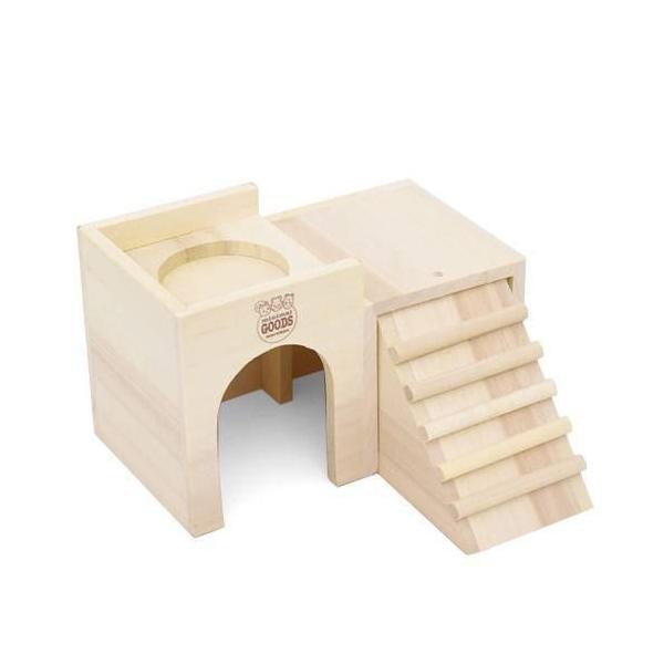 メーカー：マルカン _animal　小動物　鳥　ハムスター・リス　ハウス　マルカン　ハムちゃんの２階でごはん　Ｍ　20120129　TNK　4906456537120　ijoCHAkey　hamuie_pic　size_unmeasure　...