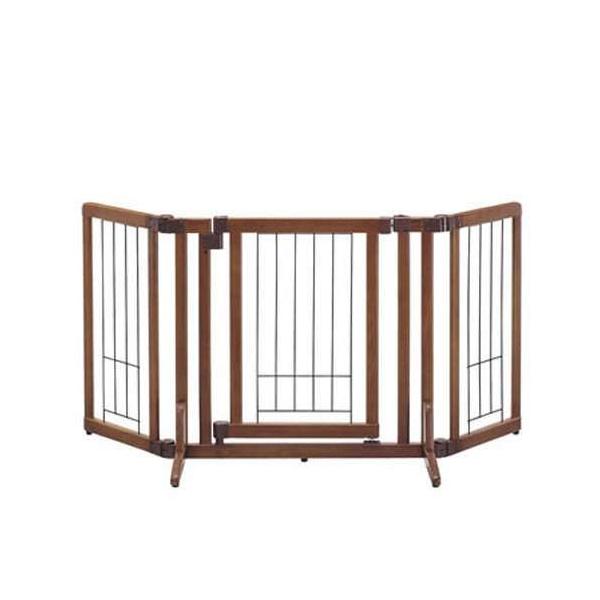 メーカー：リッチェル 犬用品　サークル・ゲート　ゲート　リッチェル　木製おくだけドア付ゲート　茶　ブラウン　Ｓ　20120314　ISY　sfset　_dog　ritledgp10bai1309　kmwr_dog_gate　49736555...
