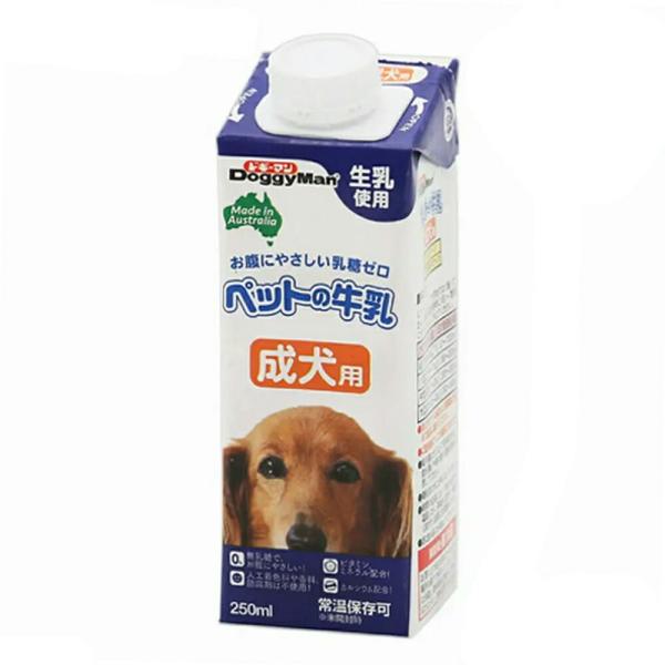 メーカー：ドギーマン dgypetmilk　犬フード　ミルク　ドギーマン　ペットの牛乳　成犬　２５０ｍｌ　牛乳　おやつ　無乳糖　ビタミン　ミネラル　カルシウム　生乳　20130430　YIH　_dog　dogmilk_1312　497492...
