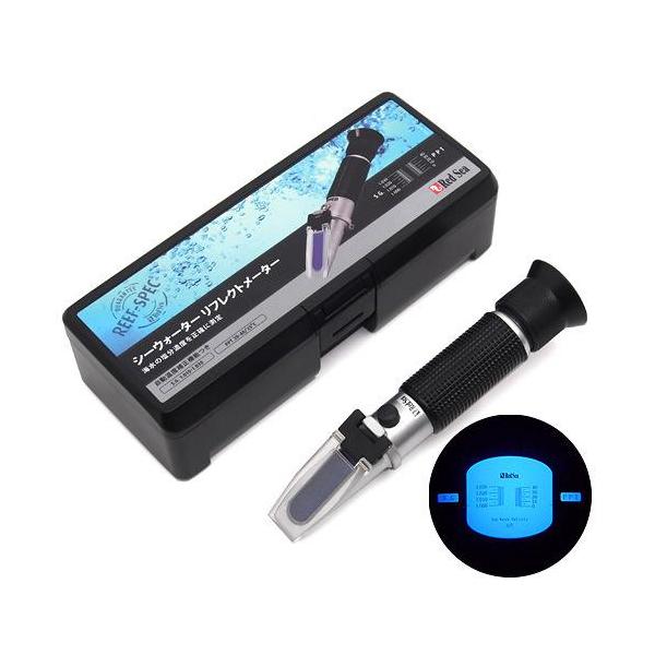 メーカー：レッドシー アクアリウム用品　sfset　_aqua　アクア用品　海水用品　比重計　シーウォーター　リフレクトメーター　レッドシー　ＲｅｄＳｅａ　20141118　ＫＫ　7290100774830　屈折比重計　塩分　測定　比重　R...