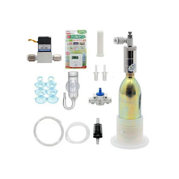 アクアリウム用品　bnrco2fullset　naisyoku_syukei　sfset　_aqua　hwlist　アクア用品　ＣＯ２機器　チャームオリジナルＣＯ２フルセット　Leaf　Corp　charm_co2fullset　20140...