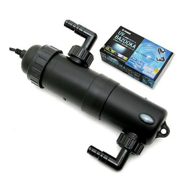 メーカー：ゼンスイ アクアリウム用品　sfset　_aqua　4934743001238　ゼンスイ　ZENSUI　ＵＶバズーカ　ＵＶ−ＢＡＺＯＯＫＡ　ＵＶ殺菌灯　淡水海水両用　水槽　病気予防　魚病　消臭　ろ過　脱臭　コケ予防　紫外線殺菌　Ｕ...