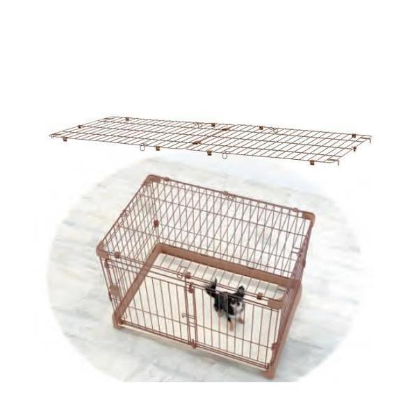 メーカー：リッチェル 犬用品　猫用品　ケージ　サークル　リッチェル　ペット用お掃除簡単サークル　１５０−８０屋根面　20131014　ＫＫ　kmwr_dog_circle　4973655891902　スチール製　richel_osouji_...