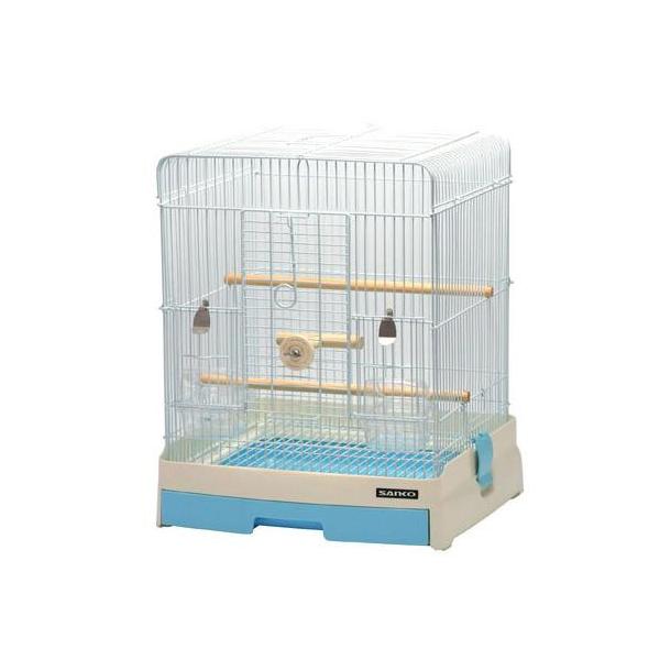 メーカー：三晃商会 minimalcages　鳥籠　_animal　小動物　鳥　インコ　ＳＡＮＫＯ　イージーホーム　バード　３５ＢＬ　手乗り　ブルー　小鳥　青　ケージ　イージーホームバード　引き出し　三晃　サンコー　水色　家　小屋　鳥かご　...