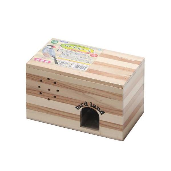 メーカー：マルカン 巣箱　_animal　4906456515234　181350　ＨＴ−４１　小動物　鳥　マルカン　バードルーム　文鳥用　小鳥　木製巣箱　自然木　天然木　ハウス　20141205　KIK　ijoCHAkey　opa2_ch...