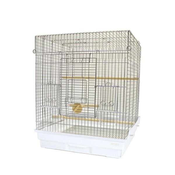 メーカー：ＨＯＥＩ minimalcages　cage　465okmst　white　HOEI_stainless　小動物　鳥　ケージ　オウム　大型インコ　白　newlife_bird　鳥かご　コザクラインコ　ボタンインコ　ビセイインコ　ア...
