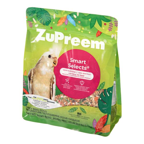 メーカー：ZuPreem ＳｍａｒｔＳｅｌｅｃｔｓ　ＭｅｄｉｕｍＢｉｒｄｓ　Smart　Selects　Medium　Birds　0762177320205　ズプリーム　鳥　エサ　餌　フード　インコ　オカメインコ　コザクラインコ　オキナイン...