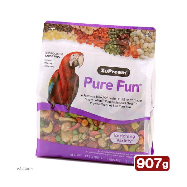 メーカー：ZuPreem ＰｕｒｅＦｕｎ　ＬａｒｇｅＢｉｒｄｓ　Pure　Fun　Large　Birds　0762177380209　ズプリーム　鳥　エサ　餌　フード　ピュアファン　トリ　ペレット　バランスフード　バランス　シード　大型イン...