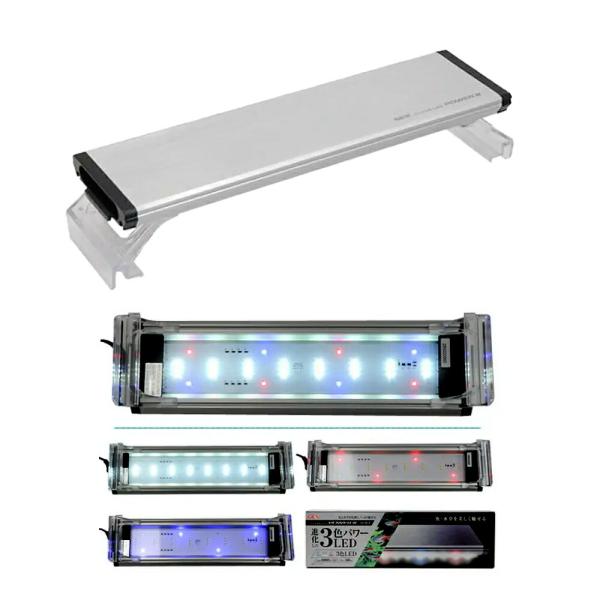 メーカー：ジェックス 水槽　ライト　gexpowerled　アクアリウム用品　アクア用品　照明　ＬＥＤ　３０ｃｍ　ノンフレーム用　フレーム用　GEX(ジェックス)クリアLED　POWERIII　ジェックス　ＧＥＸ　クリアＬＥＤパワーIII３...