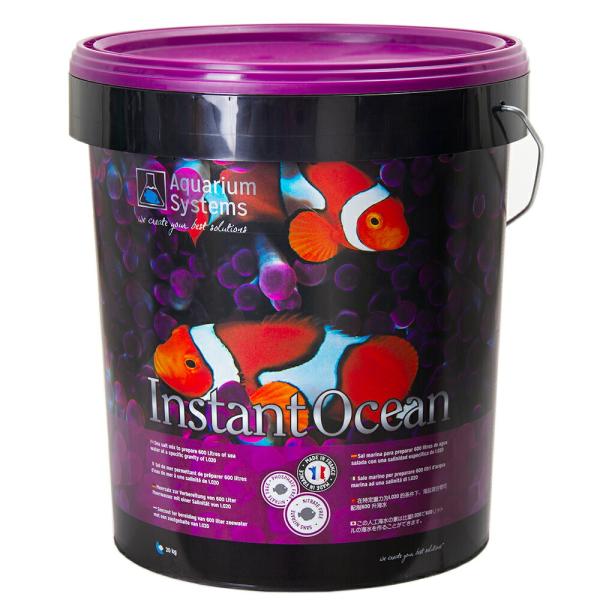 メーカー：Aquarium Systems 人工海水　_aqua　sfset　アクアリウム用品　海水　人工　天然海水　instantocean_salt　インスタントオーシャン　インスタントオーシャンプレミアム　20kg　600リットル　6...