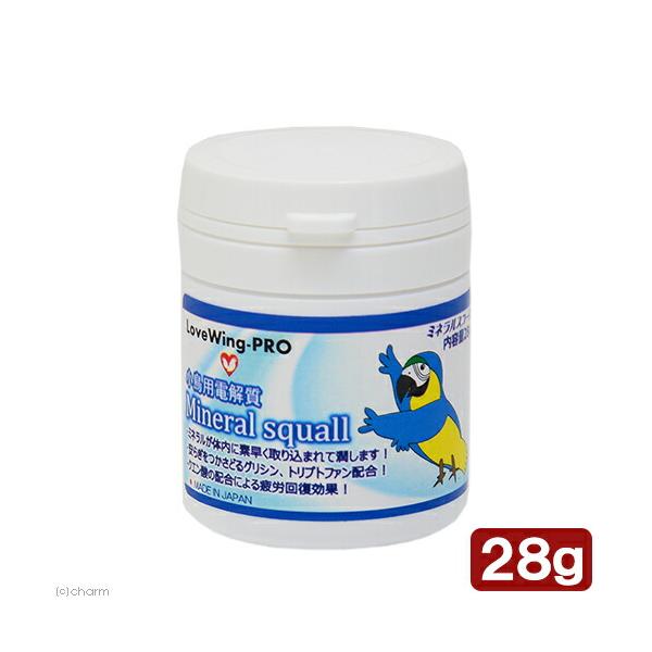 メーカー：エボリューション _animal　ＬｏｖｅＷｉｎｇ−ＰＲＯ　ミネラルスコール　２８ｇ　4571102901435　30054　小鳥　オウム　幼鳥　成鳥　ビタミン　スズメ　小動物　鳥　添加剤　サポート　電解質　栄養補助　インコ　フー...