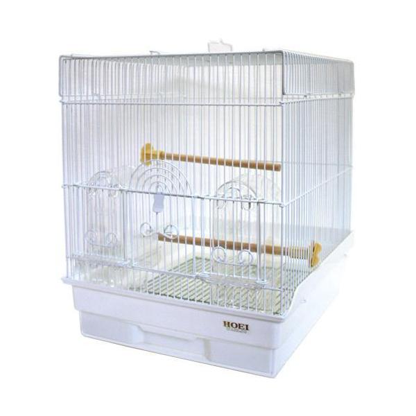 メーカー：ＨＯＥＩ minimalcages　cage　35kadps　white　_animal　sfset　4963067011913　20150613　ＴＫＧ　ＨＯＥＩ　３５角　パステル　ホワイト　小動物　用品　鳥　とり　バード　鳥か...
