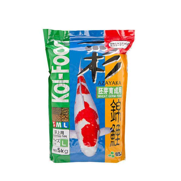 メーカー：ミシロ アクアリウム用品　アクア用品　餌　顆粒　浮上性　錦鯉　えさ　彩錦鯉　胚芽育成用　Ｌサイズ　５ｋｇ　あざやか　ａｚａｙａｋａ　ミシロ　ニシキゴイ　赤　主食　20151103　ＫＫ　大粒　mishiro_nishikifood...