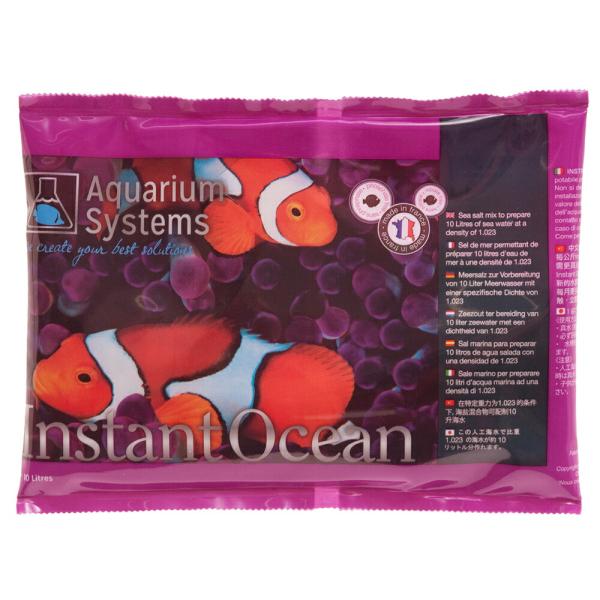 メーカー：Aquarium Systems 人工海水　_aqua　インスタントオーシャン　プレミアム　１０リットル用　３６０ｇ　アクアリウム用品　アクア用品　海水　インスタントオーシャンプレミアム　人工　天然海水　10L用　20200117...