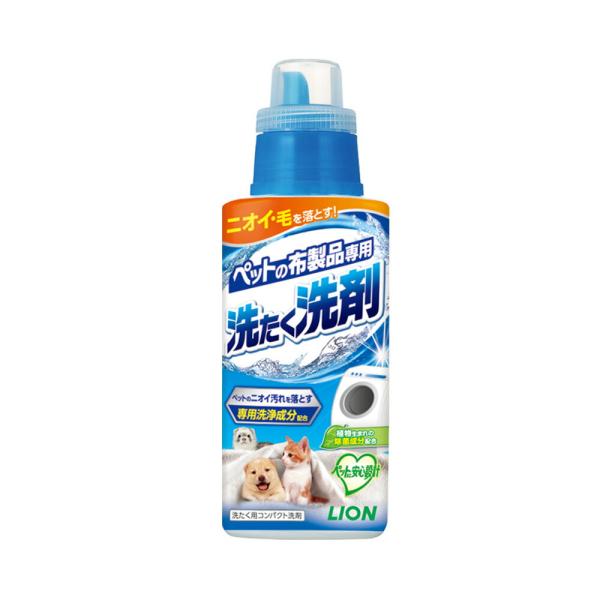 メーカー：ライオン 4903351003880　ライオン　ペットの布製品専用　洗たく洗剤　４００ｇ　犬用品　猫用品　小動物用品　犬　いぬ　猫　ねこ　うさぎ　兎　モルモット　チンチラ　デグー　ハムスター　リス　ネズミ　ハリネズミ　モモンガ　ジ...