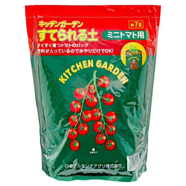 メーカー：デルモンテ 野菜の土　デルモンテ　キッチンガーデン　すてられる土　ミニトマト用　７Ｌ　お一人様７点限り　約３ｋｇ　4902204892244　20210507　ｙ21ｍ05　mikari　培養土　ｄｅｌｍｏｎｔｅ　デルモンテ培養土...
