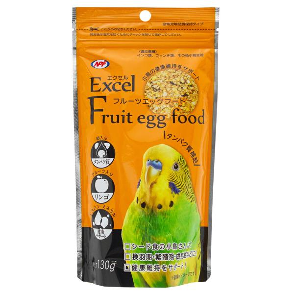 メーカー：ナチュラルペット ＮＰＦ　フルーツエッグフード　１３０ｇ　4932804308234　20210604　ｙ21ｍ06　mikari　鳥　とり　鳥用品　小鳥用品　小鳥　餌　エサ　補助食　栄養　健康　健康維持　栄養補助食　タンパク質　...