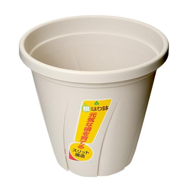 メーカー：大和プラスチック 鉢　植木鉢　ガーデニング用品　大和プラスチック　根はり鉢　７号　ホワイト　4903266726416　20210707　ｙ21ｍ07　mikari　ガーデニング　園芸　園芸用品　ポット　7号ポット　根張鉢　緑　み...