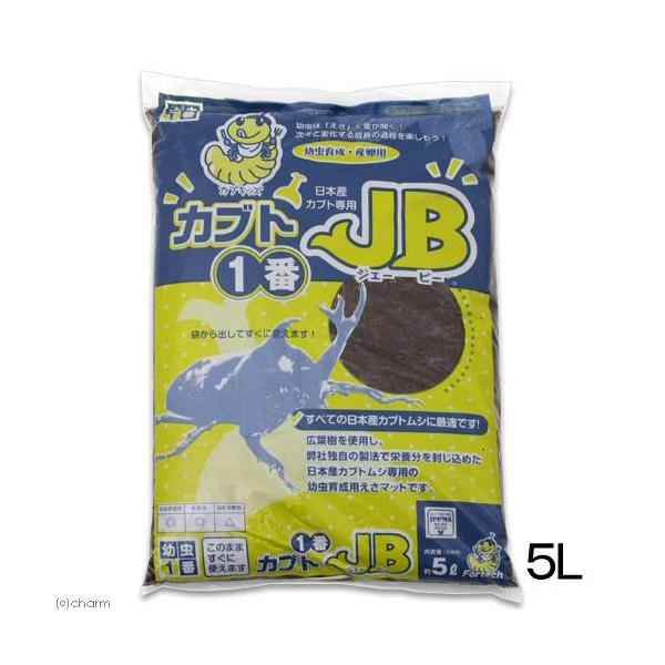 メーカー：フォーテック 昆虫　昆虫用品　マット　カブト　カブトムシ　ブリード　幼虫　繁殖　育成　産卵　フォーテック　昆虫マット　カブト１番ＪＢ　５Ｌ×１０袋　20210602　ｋｓｚｋ　y21m06