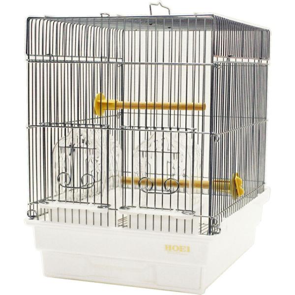 メーカー：ＨＯＥＩ minimalcages　cage　21dxg　white　ＨＯＥＩ　２１デラックスＧ　4963067005035　20210827　y21ｍ08　ＳＵＮ　鳥　ケージ　本体　とり　小鳥　小型インコ　ホーエイ　豊栄　豊栄金...