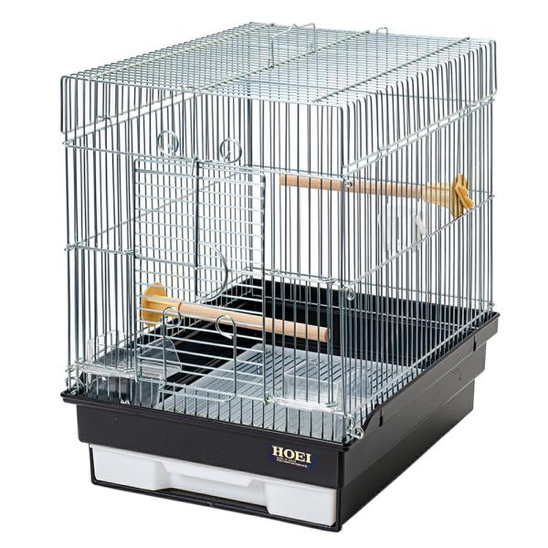 メーカー：ＨＯＥＩ minimalcages　cage　21tnrg　black　黒　ＨＯＥＩ　２１手のりＧ　ブラック　4963067005073　20211109　y21ｍ11　鳥　トリ　小鳥　小型インコ　ケージ　本体　手乗り　手のり　ホ...