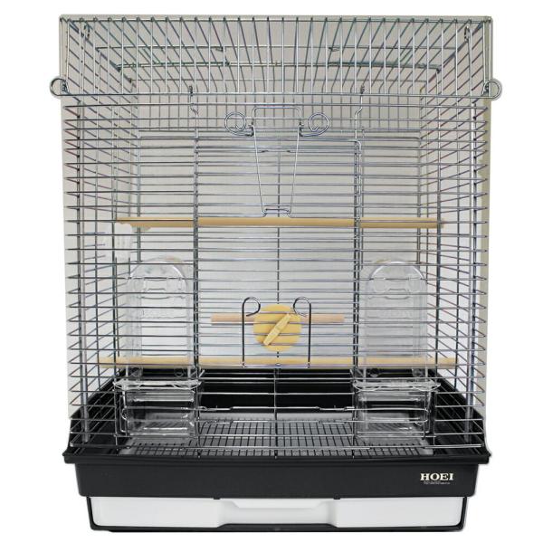 メーカー：ＨＯＥＩ minimalcages　cage　465okm　black　黒　ＨＯＥＩ　４６５オカメ　ブラック　4963067012149　20210817　ＧＢＮＭ　y21m08　鳥　ケージ　本体　中型インコ　大型インコ　オカメ　...