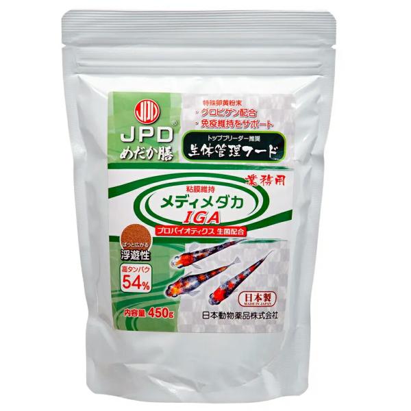 メーカー：日本動物薬品 ニチドウ　メダカ用　生体管理フード　４５０ｇ　4975677043833　20211018　y21m10　wakaoo　おすすめ　めだか　業務用　業務用餌　浮遊性　日本動物薬品株式会社　エサ　餌　メダカブリーダー　メ...