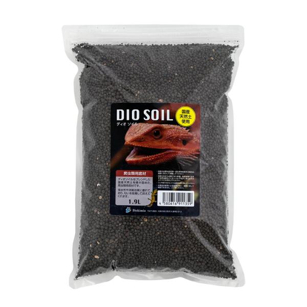 メーカー：Biokimia ＤＩＯ　ＳＯＩＬ　ディオソイル　ノーマル　１．９Ｌ　爬虫類　両生類　カエル　とかげ　リクガメ　レオパ　フトアゴ　ヤモリ　イエアメ　ヒョウモン　トカゲモドキ　ハイナン　ベルツノ　クランウェル　ヘルマン　ガエル　カナ...