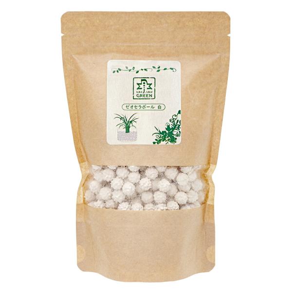 メーカー：ＪＵＮ ＪＵＮ　Ｊ．ＧＲＥＥＮ　ゼオセラボール　白　５００ｍｌ　4560151611822　20220314　ｙ22ｍ03　wakaoo　水耕栽培用　底砂ゼオライト　イオン交換　水の浄化　水はけの改善　水替え　追肥　ガーデニング　...