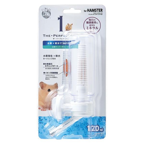 メーカー：マルカン マルカン　THE　PERFECT　ONE　水素サーバーボトル120　1個　4906456576297　20220318　y22m03　ytks　小動物用品　小動物用　小動物　ハムスター　給水器　カートリッジ付き　還元　軟...