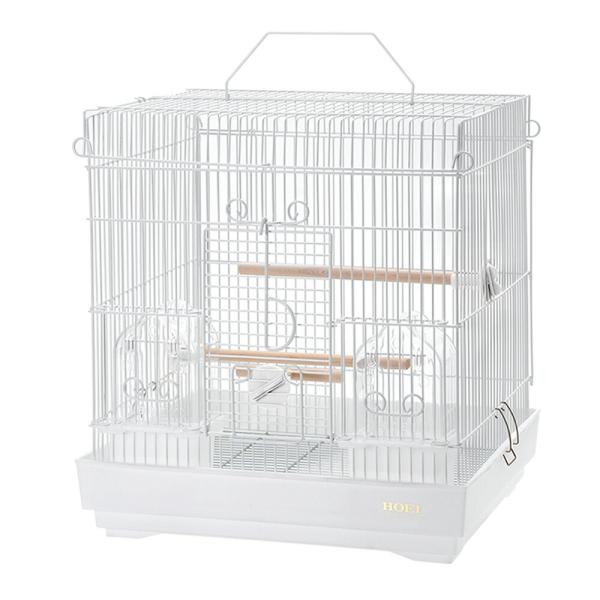 メーカー：ＨＯＥＩ minimalcages　cage　40tnrp　_animal　4963067042559　ＨＯＥＩ　４０手のりＰ　底色ホワイト　ホワイト　ピッチ　狭い　１１ｍｍ　ペット　飼育用品　かご　ケージ　ゲージ　鳥籠　鳥かご　...