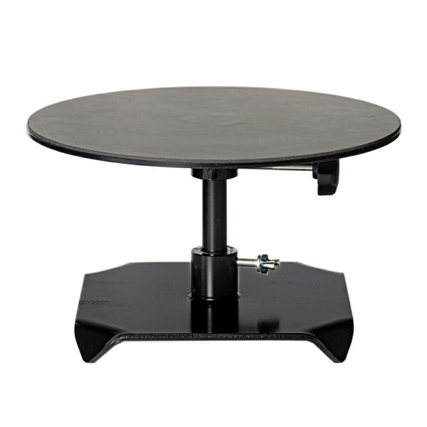 手入作業台　丸　天板２３０ｍｍφ　天板ゴム張り　4994399104400　20220204　ｙ22ｍ02　wakaoo　手入れ作業台　ストッパー付き　組み立て式　組立式　ゴム付き天板　らん　古典植物　山野草　小品盆栽　エビネ　ウチコウラン...