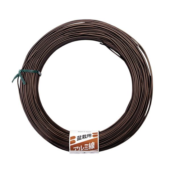 カラーアルミ線　400g　1.5mm　4994399123739　20220201　y22m02　wakaoo　ガーデニング用品　園芸用品　盆栽用品　調整　加工　ぼんさい用品　盆栽お手入れ　おていれ　お手入れ用品　八木光　ヤギミツ　盆栽　ア...