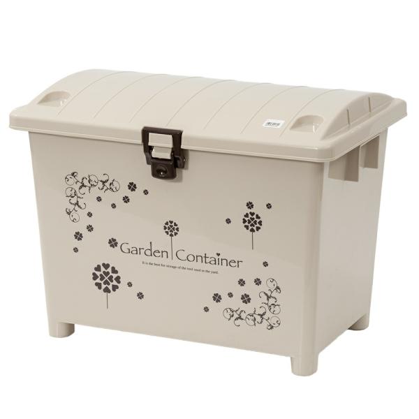 メーカー：平和工業 ガーデンコンテナ　ベージュ　4907556201324　20220420　ｙ22ｍ04　ytks　ガーデニング　コンテナ　用具入れ　整頓　箱　ボックス　宅配ボックス　BOX　宅配BOX　郵便　施錠　配達物　宅配便　荷物受...