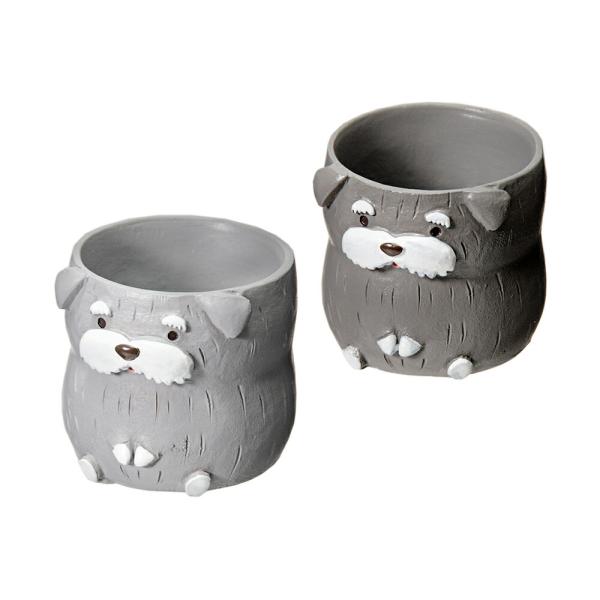 メーカー：ケーイーアイ littleregin　鉢カバー　鉢　植木鉢　ガーデニング用品　リトルレジンポット　シュナウザー　１号ポット用　色おまかせ　4530254141656　20220616　ｙ22ｍ06　Y.K.　レジン　プラスチック　...