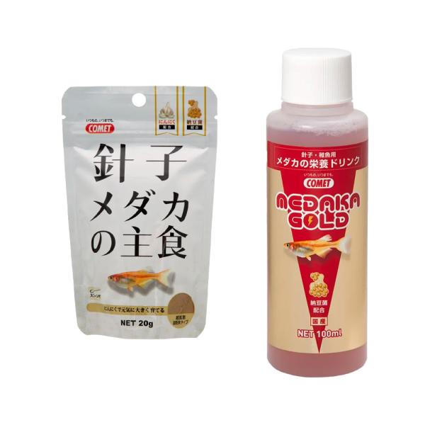 メーカー：用品セット コメット　メダカの栄養ドリンク　１００ｍｌ　4971453056851　20220315　ｙ22ｍ03　ytks　アクアリウム　アクアリウム用品　めだか　メダカ用　ドリンク　栄養　針子　稚魚　栄養補給　バクテリア　納豆...